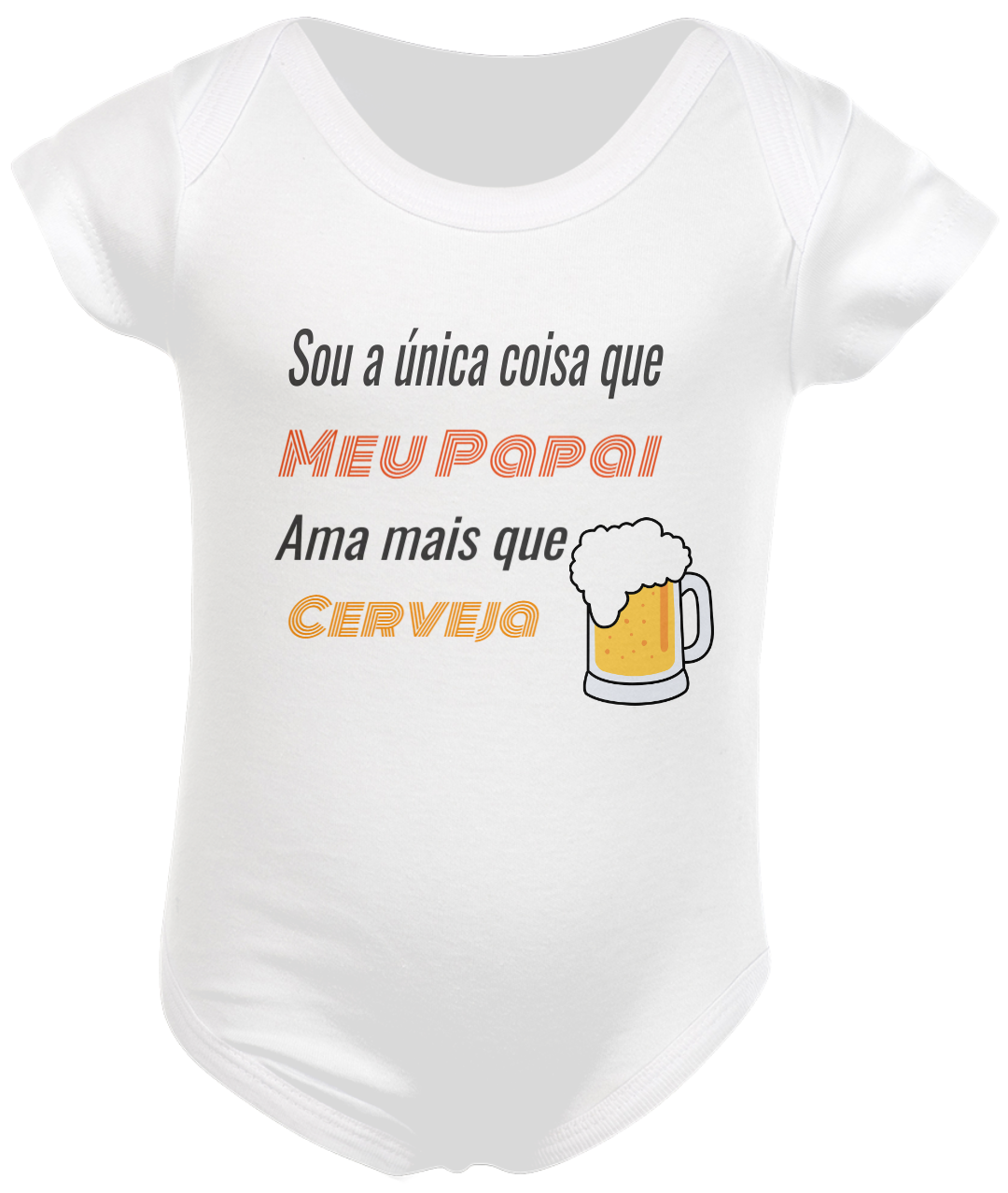 Body Infantil Body Bebê Personalizado R$42,87 em