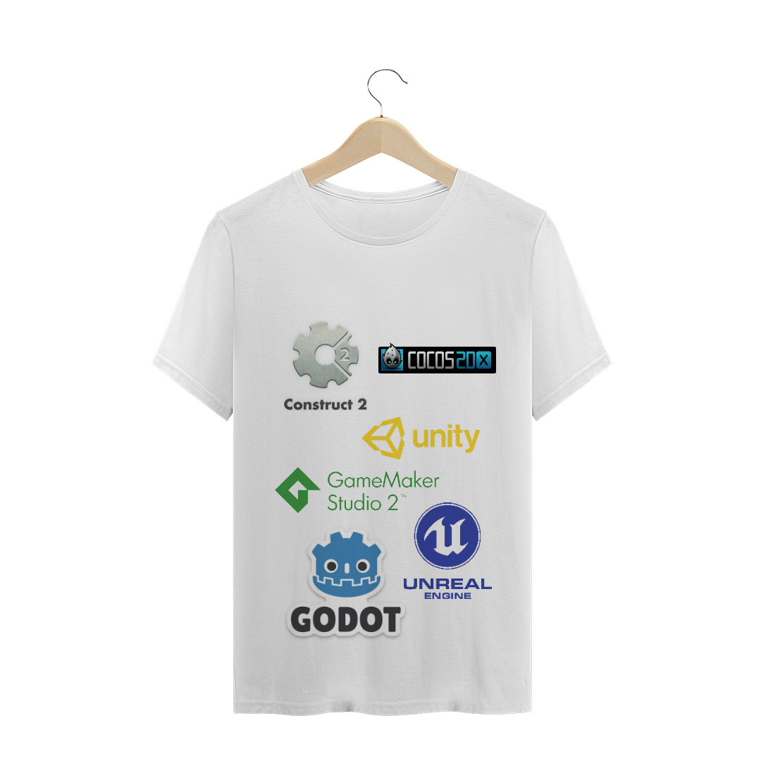T-Shirt Quality Camisa Game dev em GM Game Dev