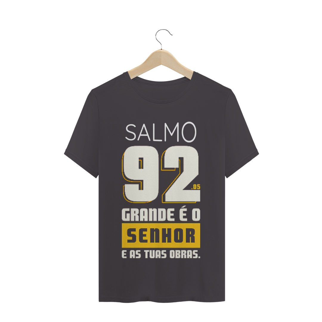 T-Shirt Estonada Camiseta Salmo 92 em