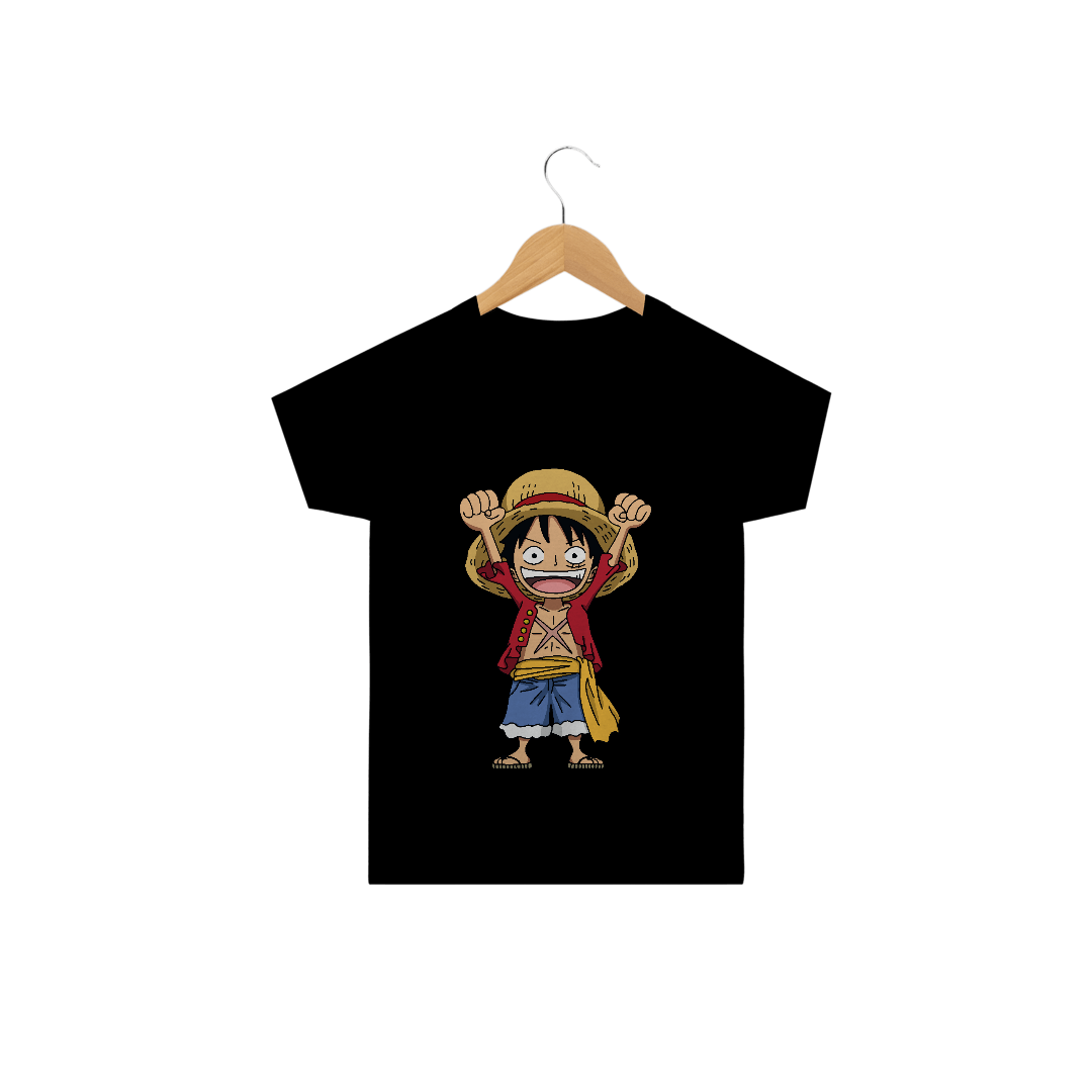 Classic Infantil One Piece - Chibi Luffy (Infantil) R$39,90 em Pandarium