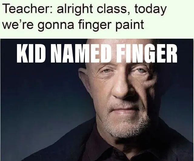 Kid named finger