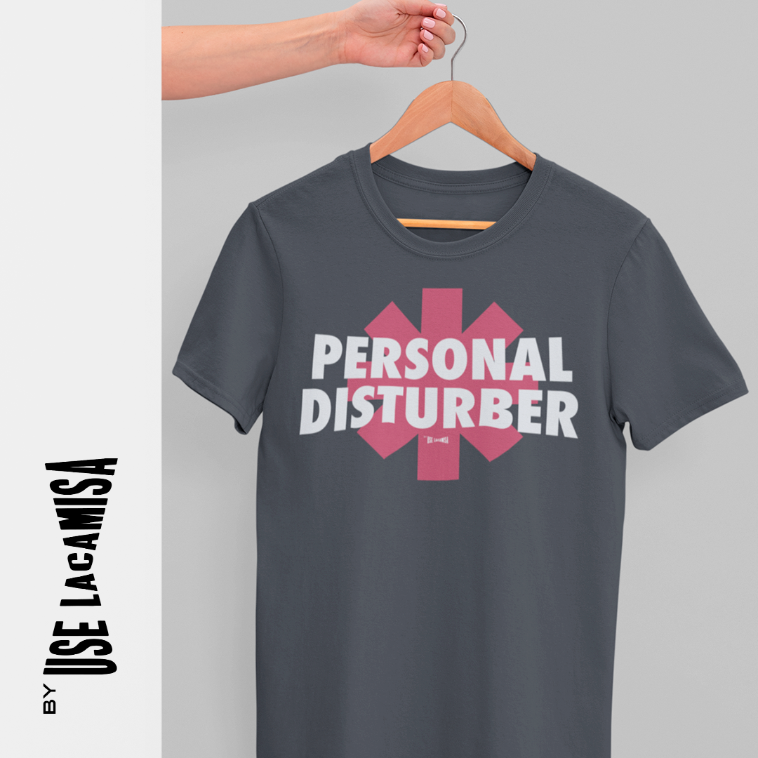 T-SHIRT QUALITY camiseta personal disturber R$75,00 em Use La Camisa ...