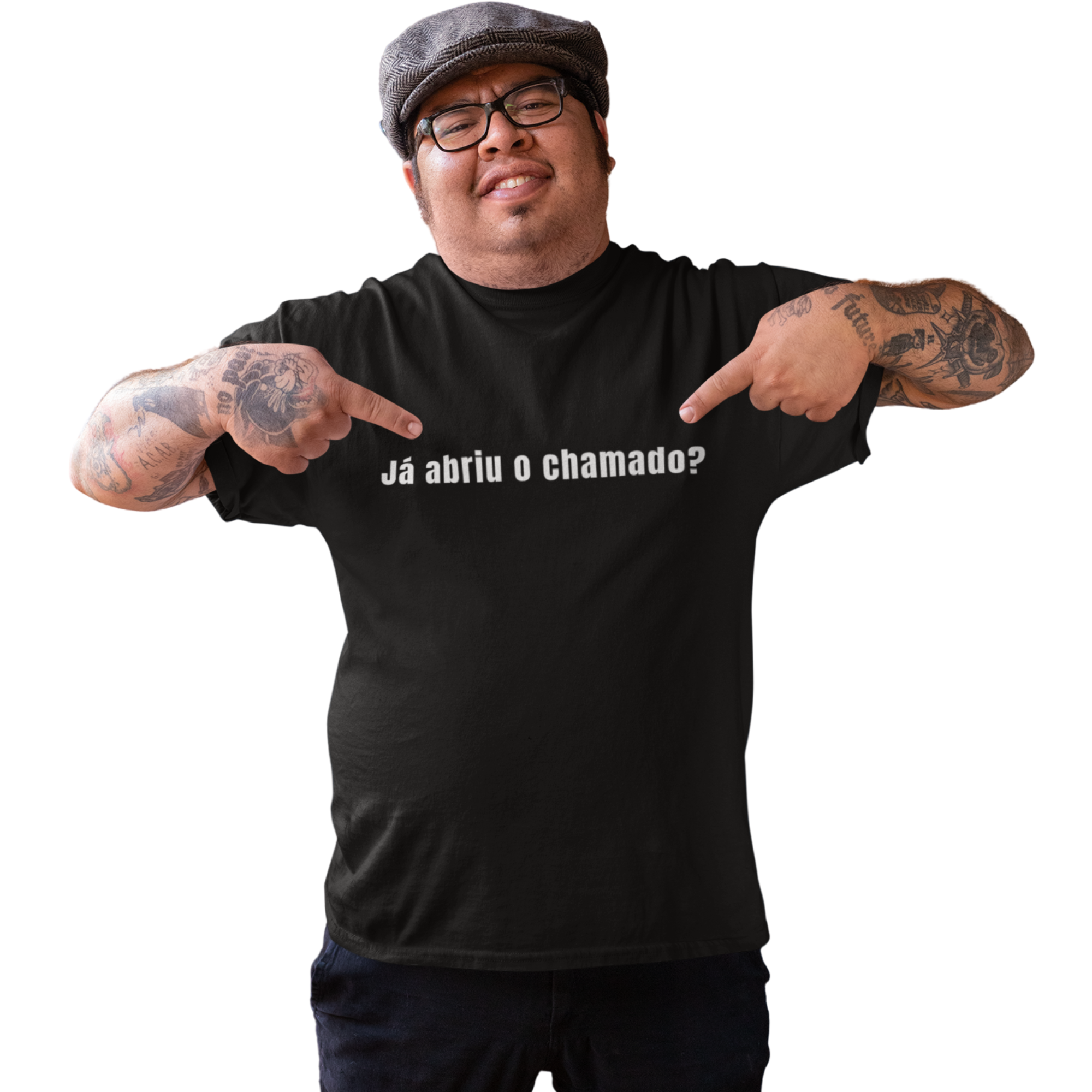 T-SHIRT PLUS SIZE Já abriu o chamado? Plus Size R$89,90 em Estilo de TI