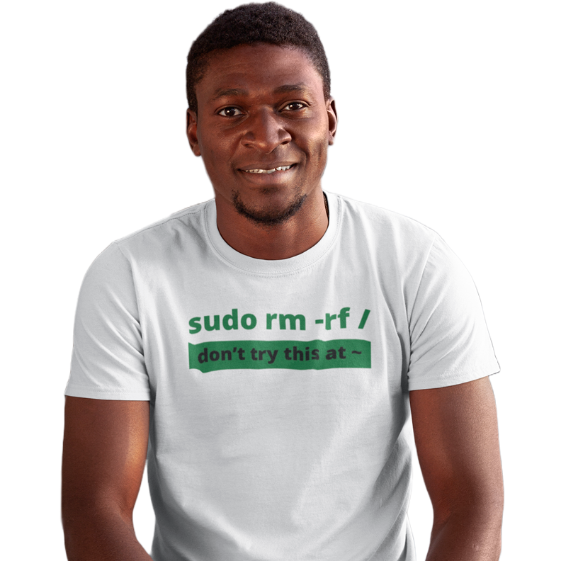 T-Shirt Quality sudo rm -rf / R$69,90 em Estilo de TI