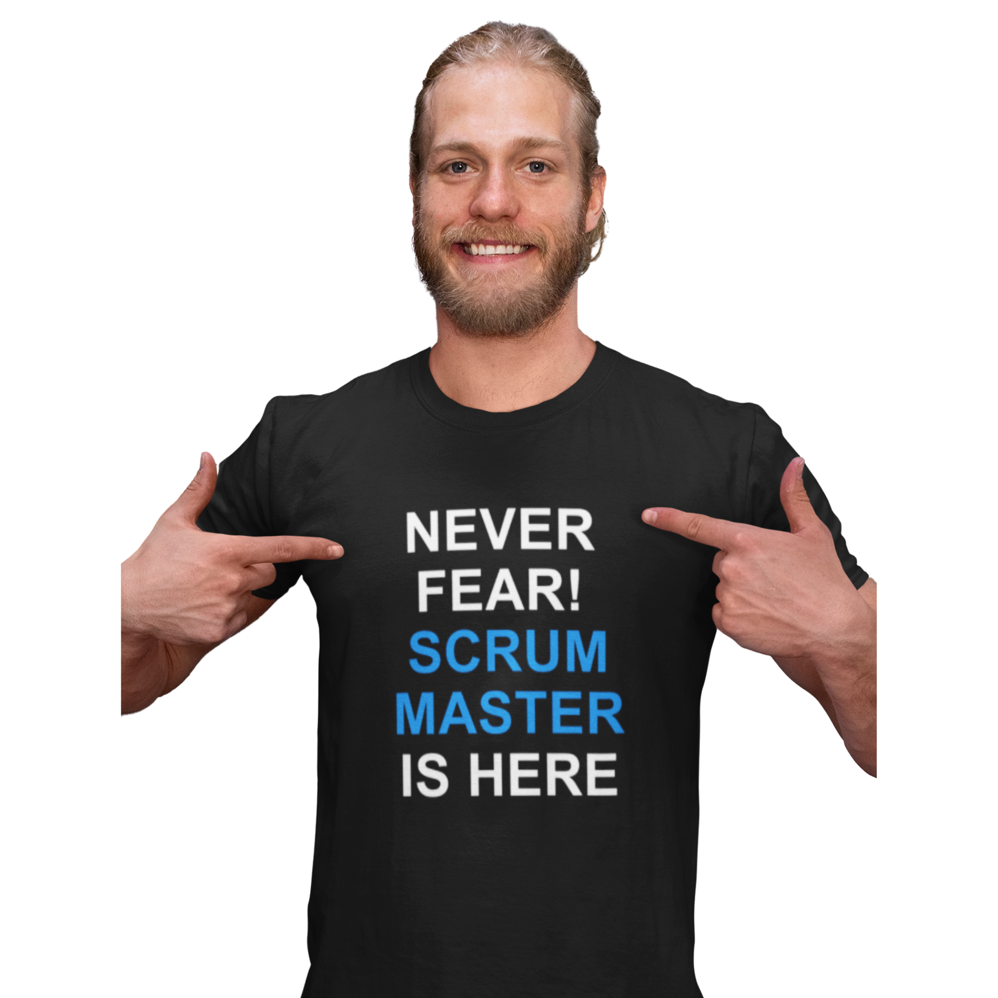 T-Shirt Quality Camisa Scrum Master em Estilo de TI