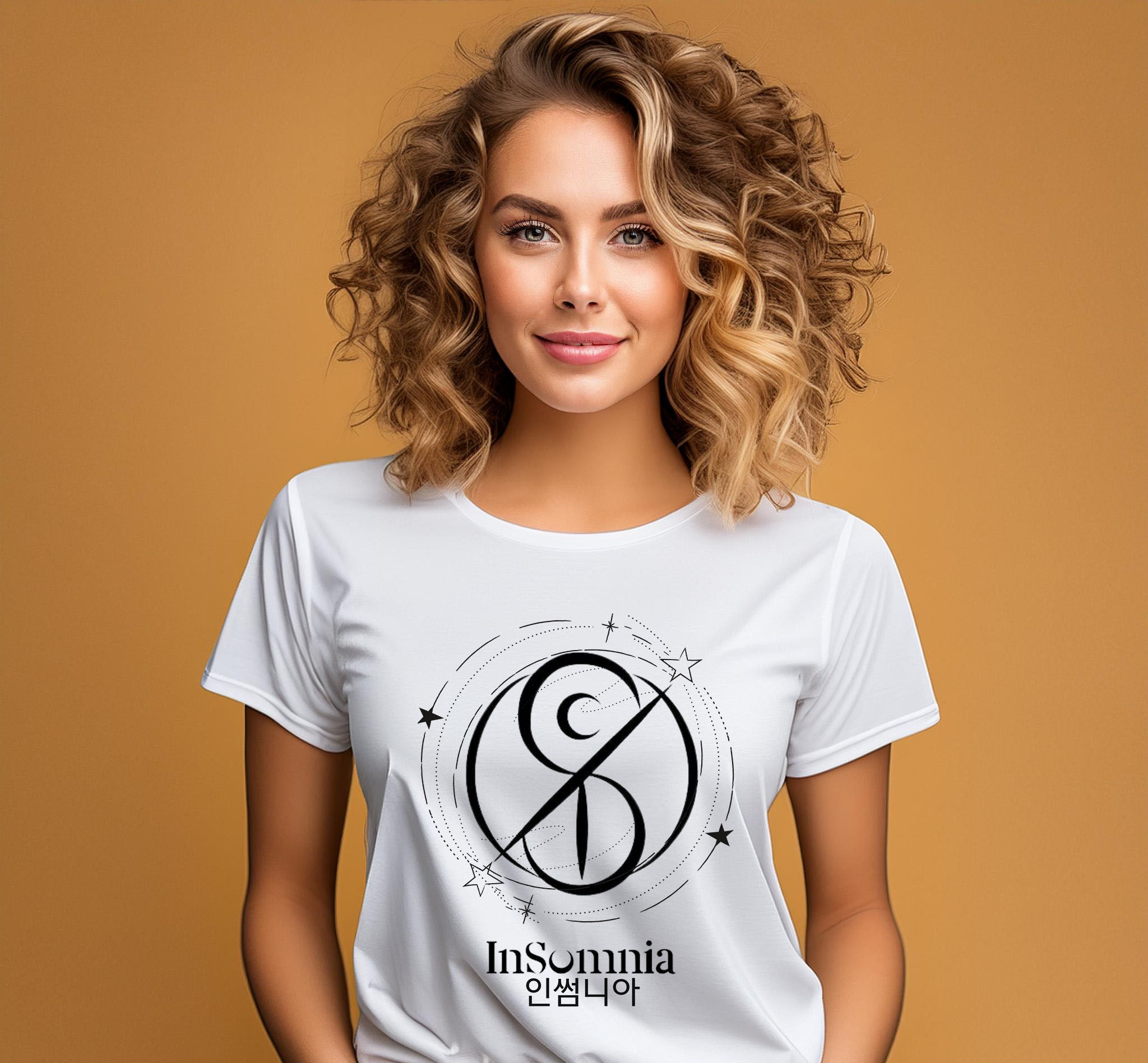 T-Shirt Classic Camiseta InSomnia + Hangul em