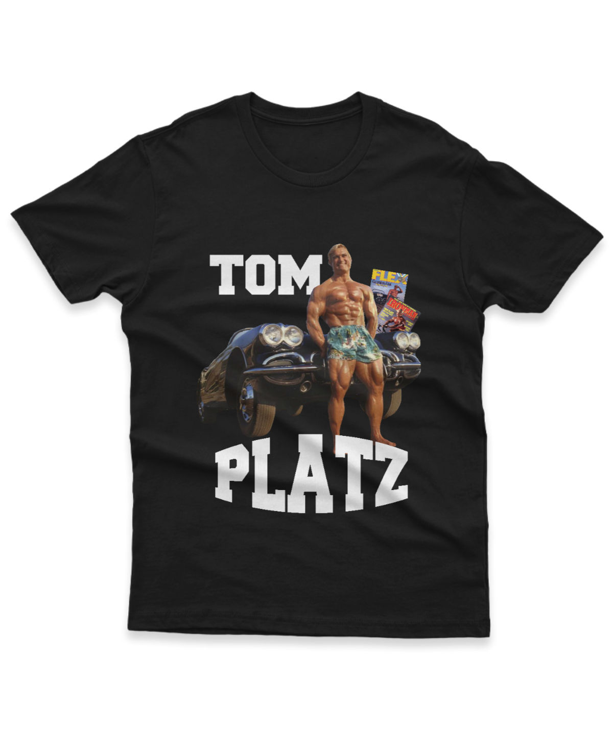 T-Shirt Classic Pump Cover Tom Platz R$69,90 em
