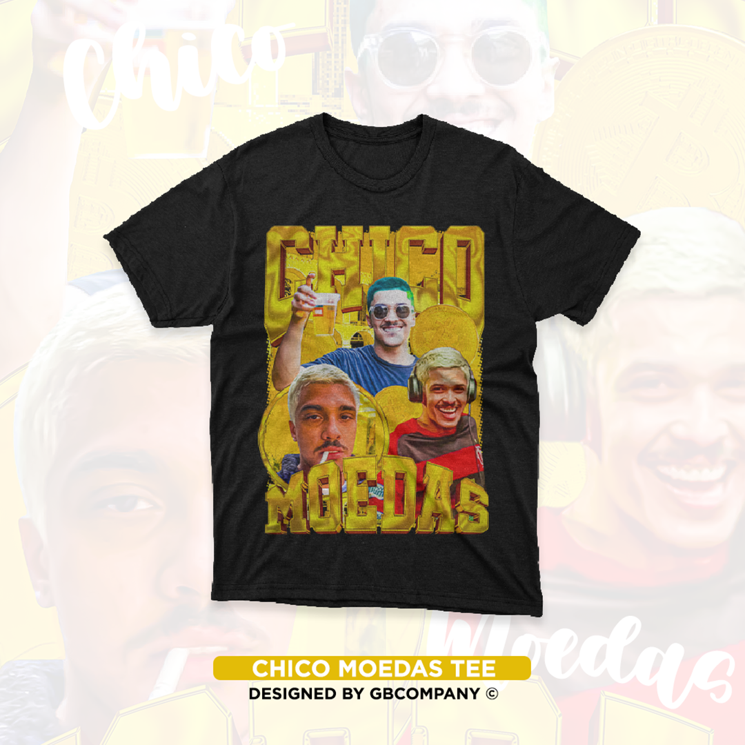 T-Shirt Classic Influencer | Chico Moedas R$99,99 em