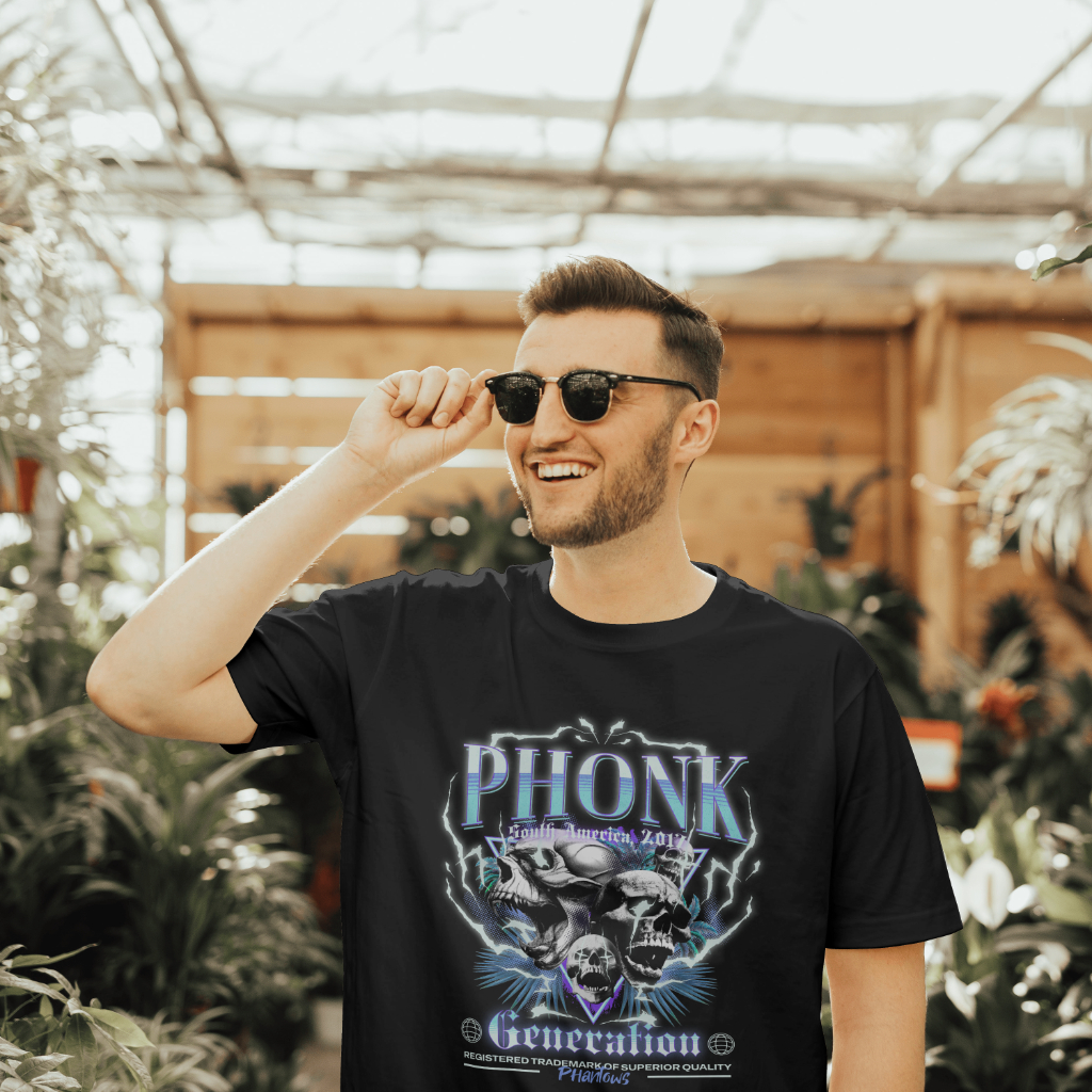 T-Shirt Classic CAMISA PHONK GENERATION em Phantows