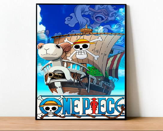Poster Retrato Going Marry - One Piece Poster em Página Inicial