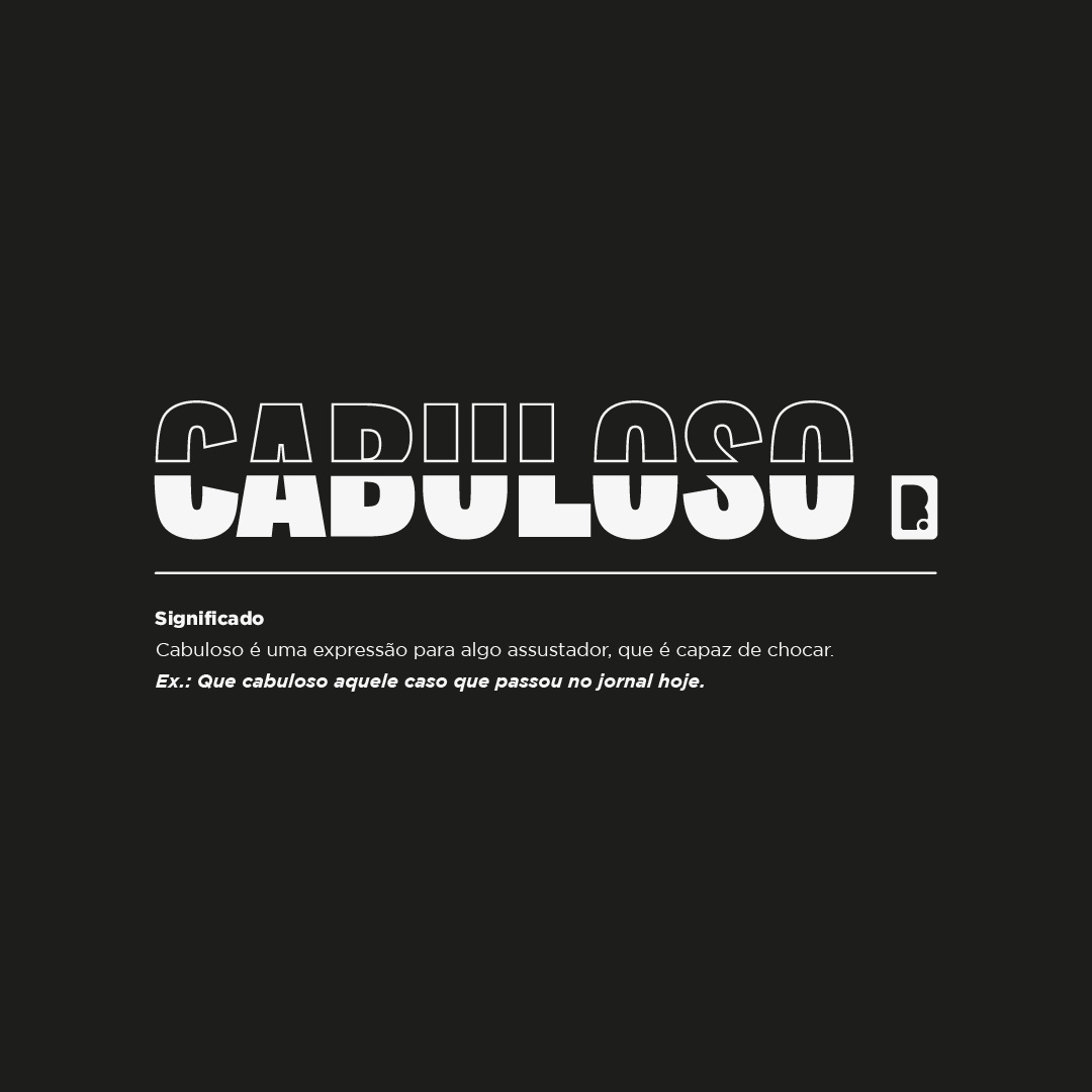 T-Shirt Prime CABULOSO (PRETA) em BASICONA - CAMISAS BÁSICAS, MAS NEM TANTO