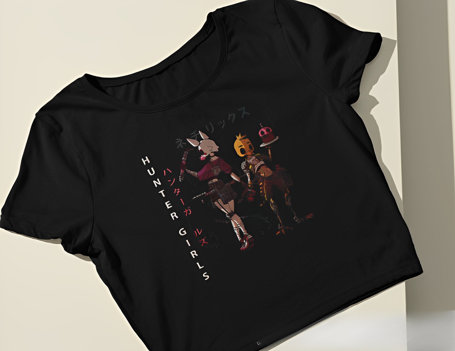 Camisa Cropped Cropped Fnaf Japanese Theme R$89,03 em