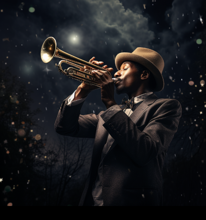 T-Shirt Quality The Trumpet Man em