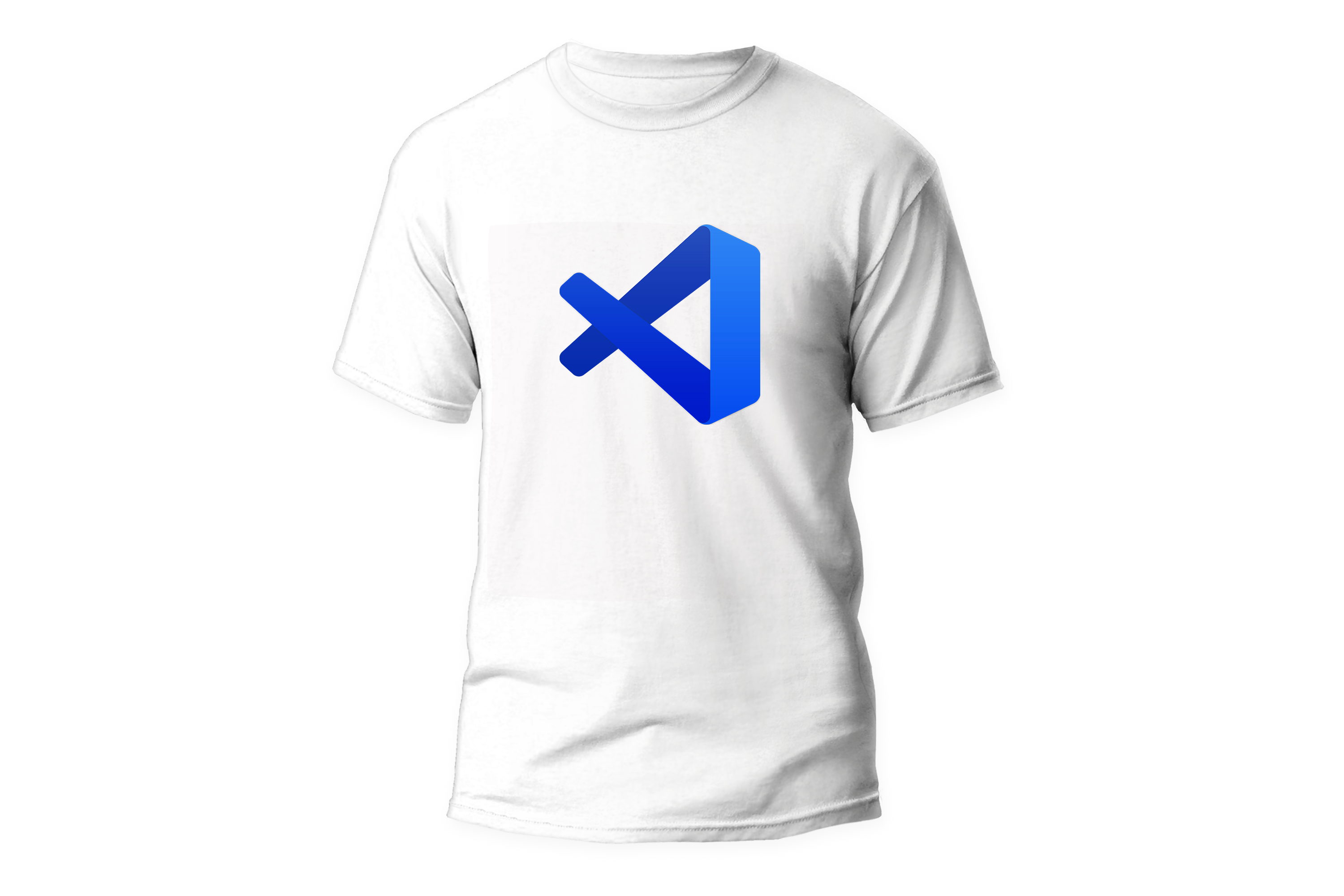 T Shirt Quality Camisa Vs Code Logo Centro Em Loja Progmatico