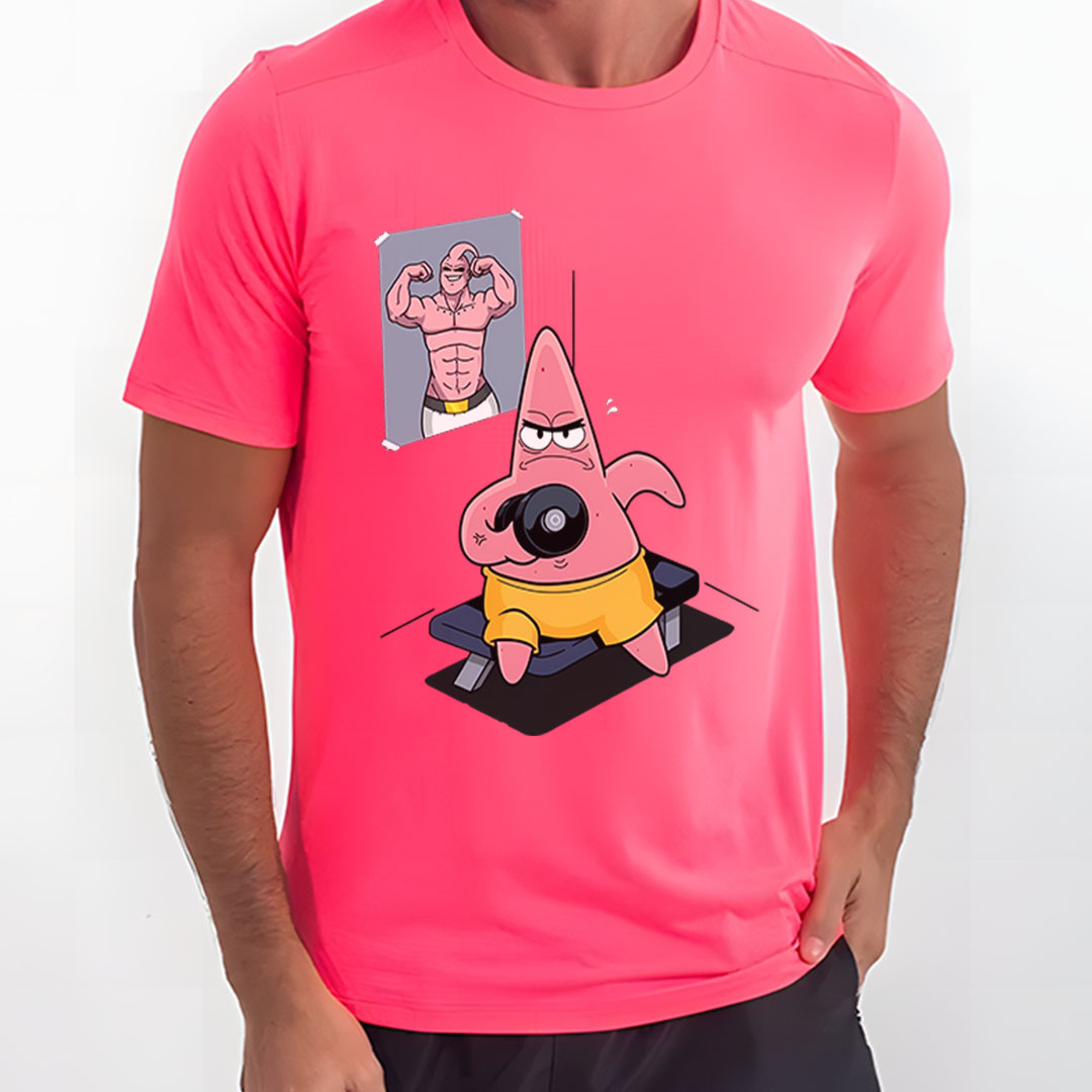 Camiseta Sport Dry UV Patrick Treino v2 - Bob Esponja | Camiseta Sport ...