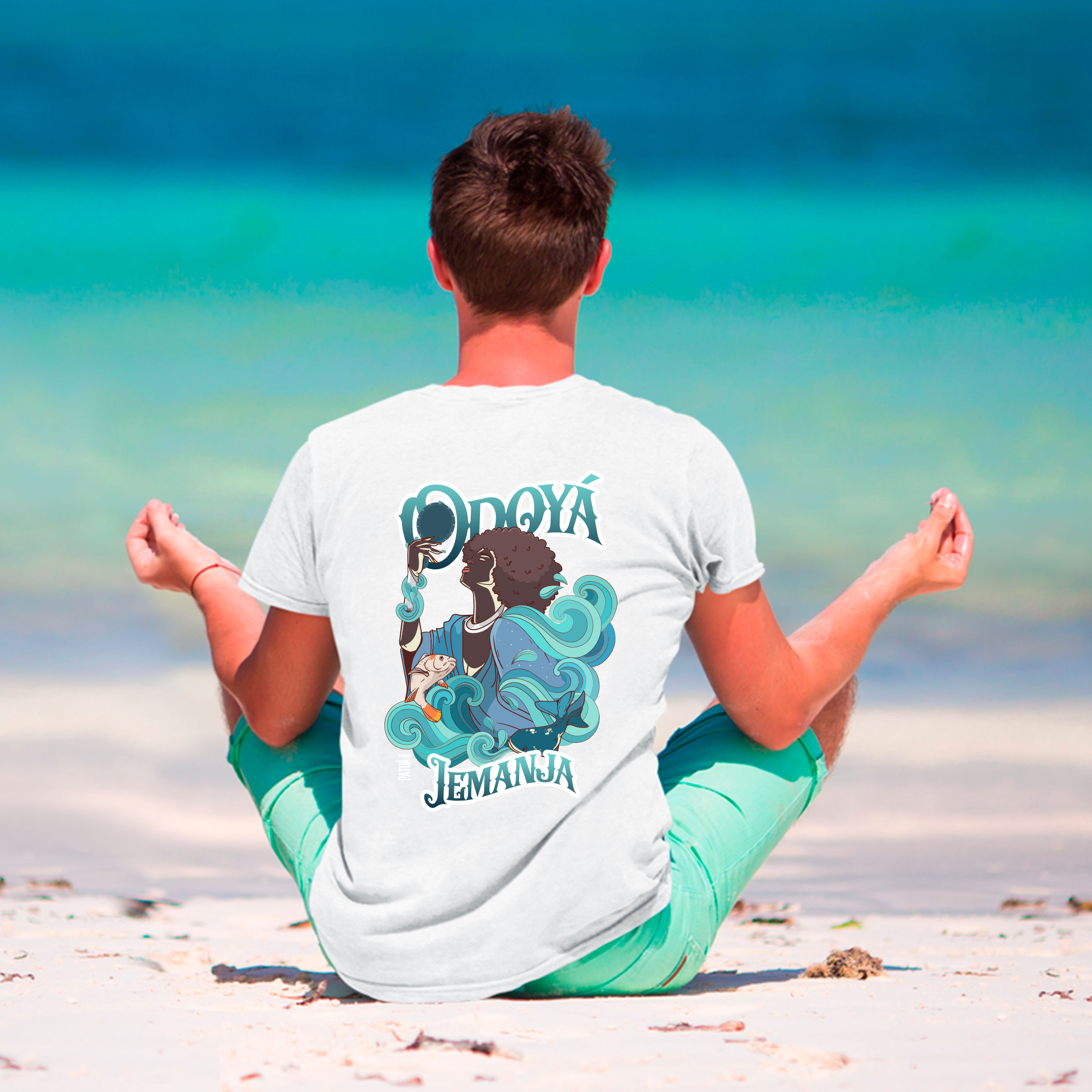 T-Shirt Classic Odoyá Iemanjá - Frente & Verso Classic R$99,90 em Patuá ...