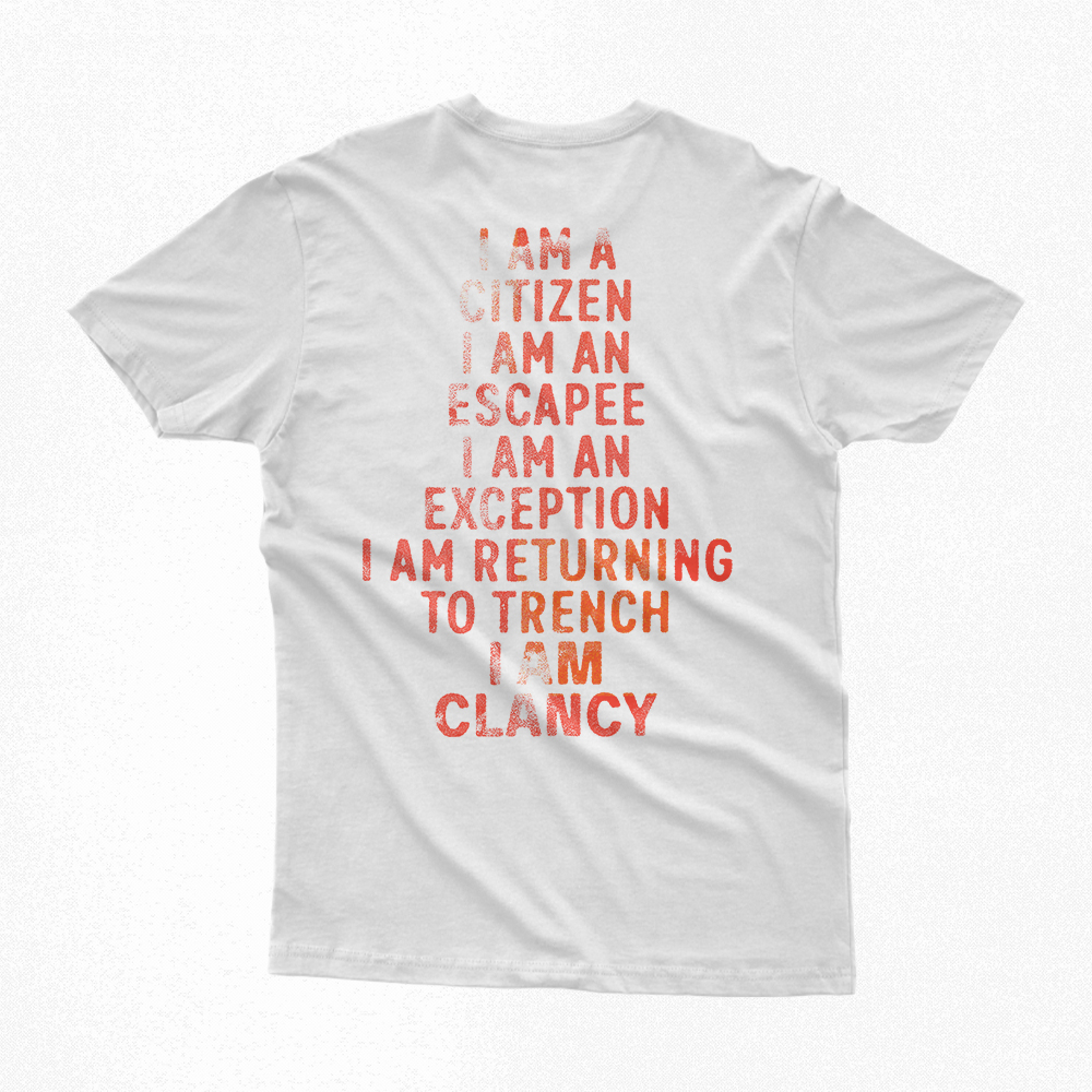 T-Shirt Quality Camiseta | I Am Clancy - Twenty One Pilots em TRALHICE