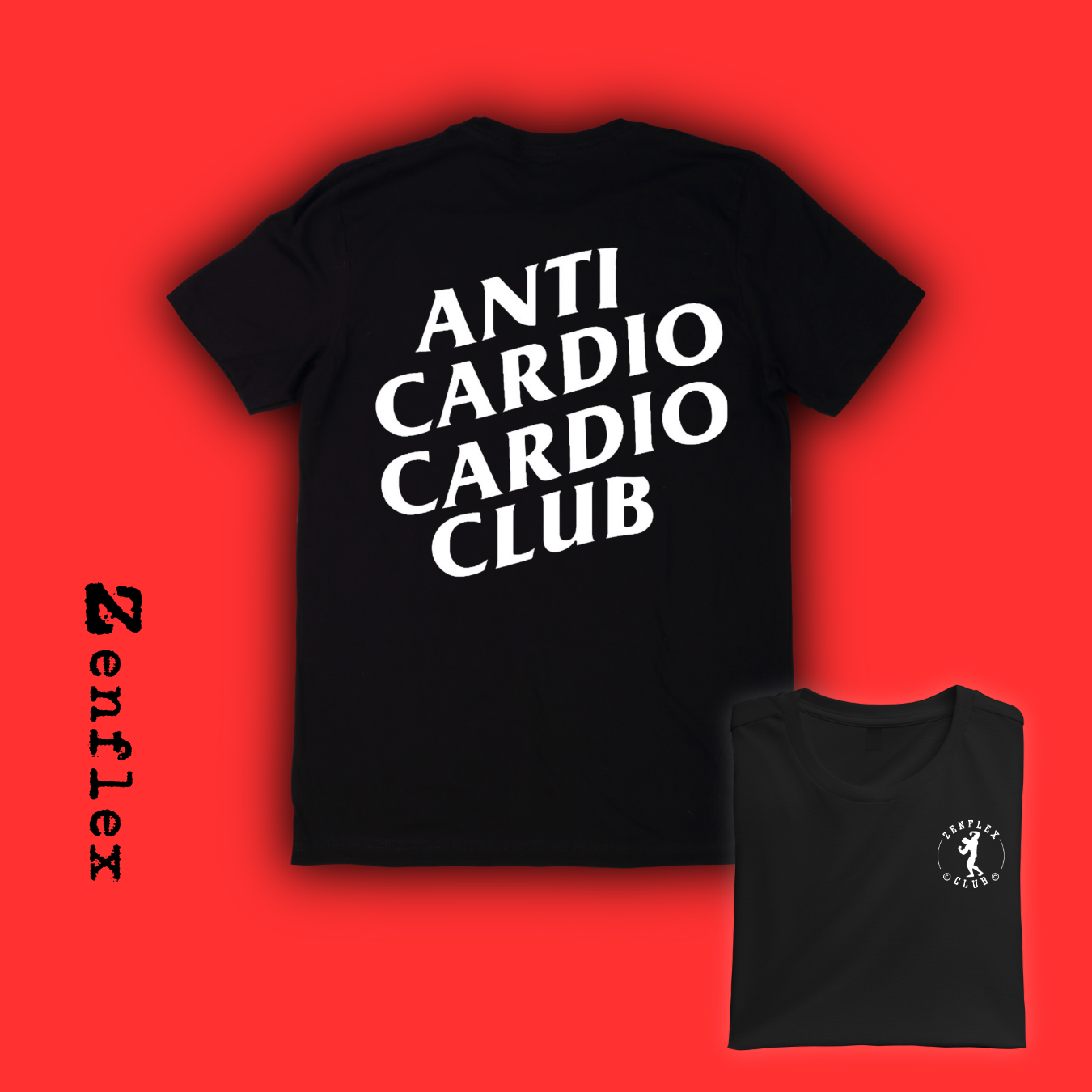 T-Shirt Quality Anti Cardio R$84,90 em Zenflex Club