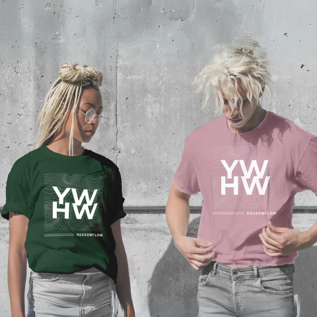 T-Shirt Classic T-Shirt Moderna: YWYH R$69,90 em REDEEMFLOW