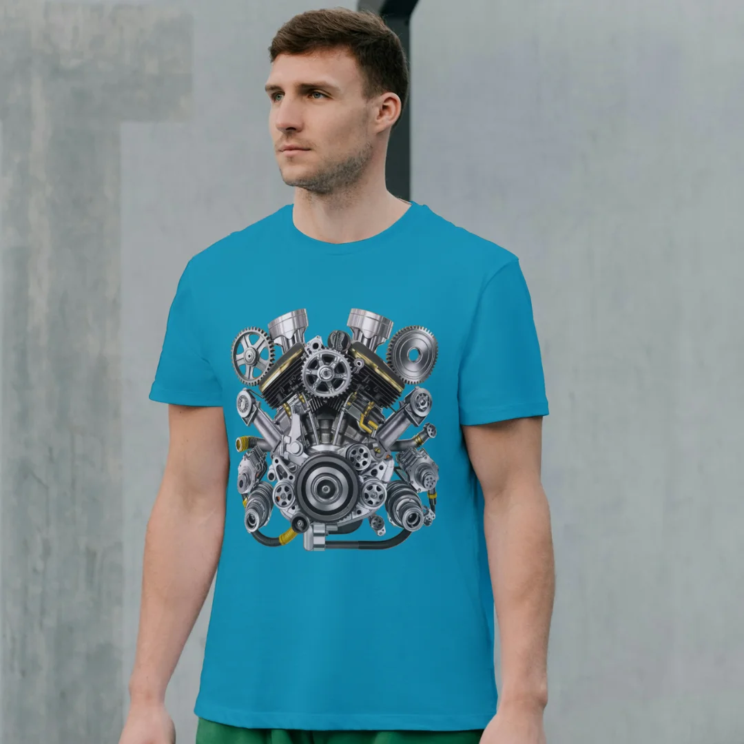 T-Shirt Classic T-Shirt Super Motor em Engwear