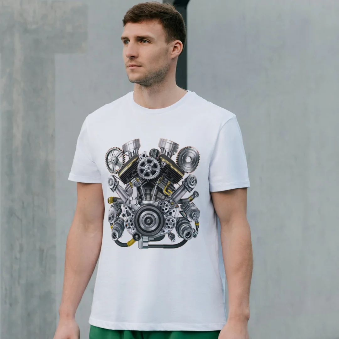 T-Shirt Classic T-Shirt Super Motor em Engwear