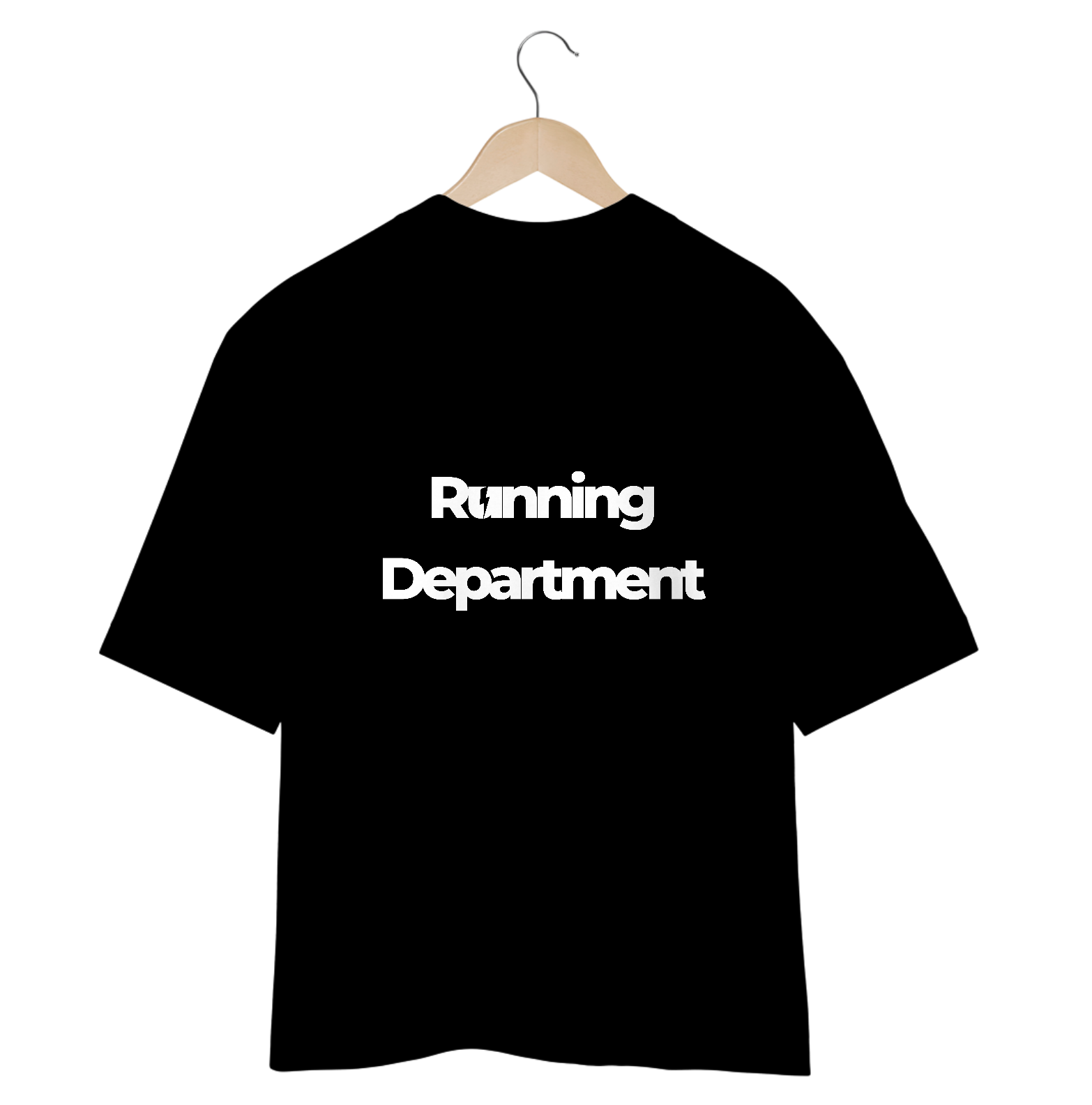 Camiseta Oversized Oversized Running Department R$179,00 em