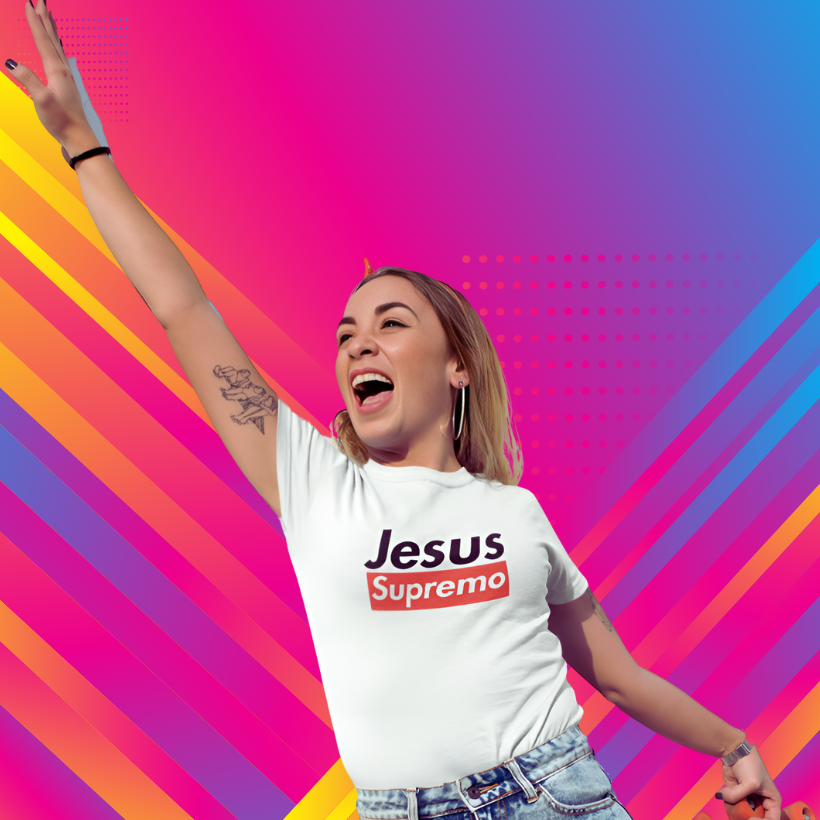 Baby Long Quality Camiseta Feminina - Jesus Supremo R$69,90 em Vita Divina